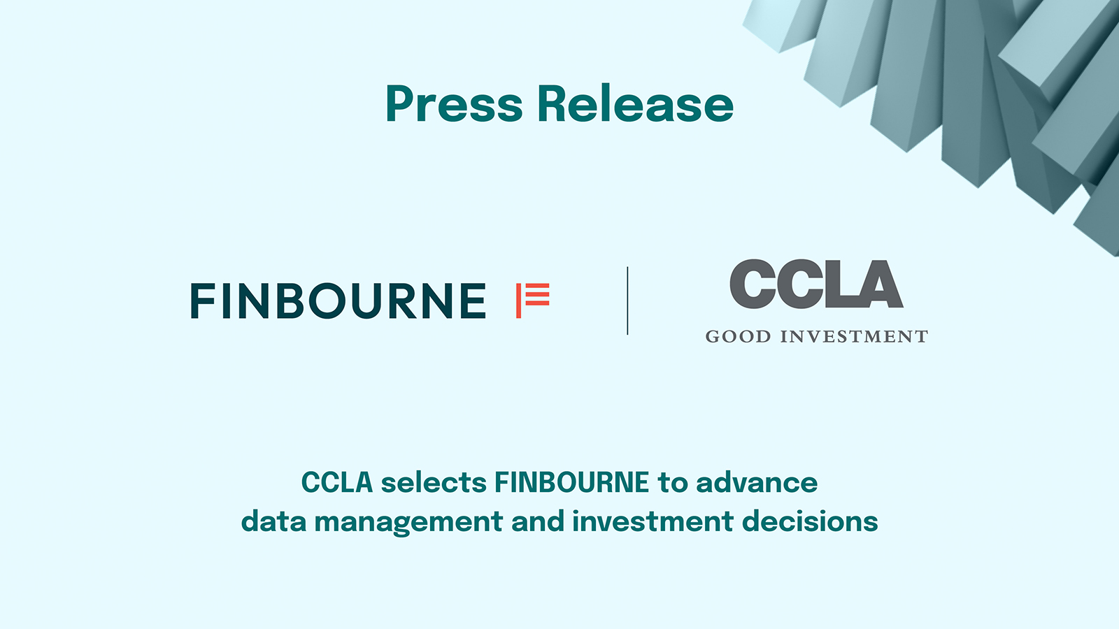 CCLA selects FINBOURNE to advance data management and investment ...