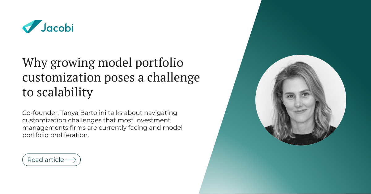 Why growing model portfolio customisation poses a challenge to ...
