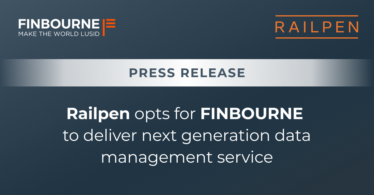 Railpen opts for FINBOURNE to deliver next generation data management ...