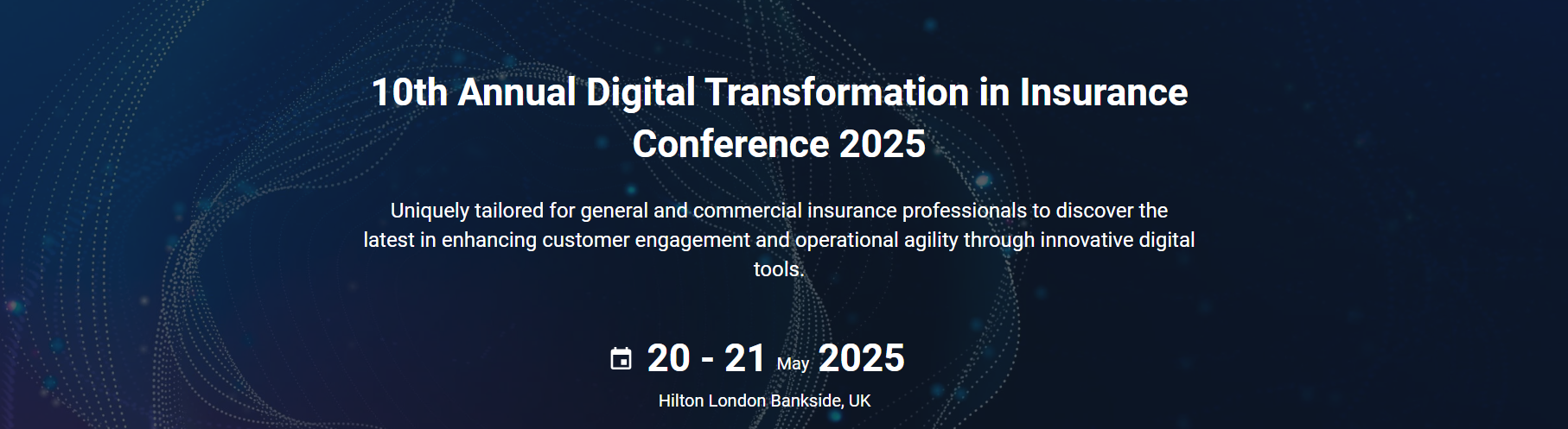 10th Annual Digital Transformation in Insurance Conference 2025 - IA Engine