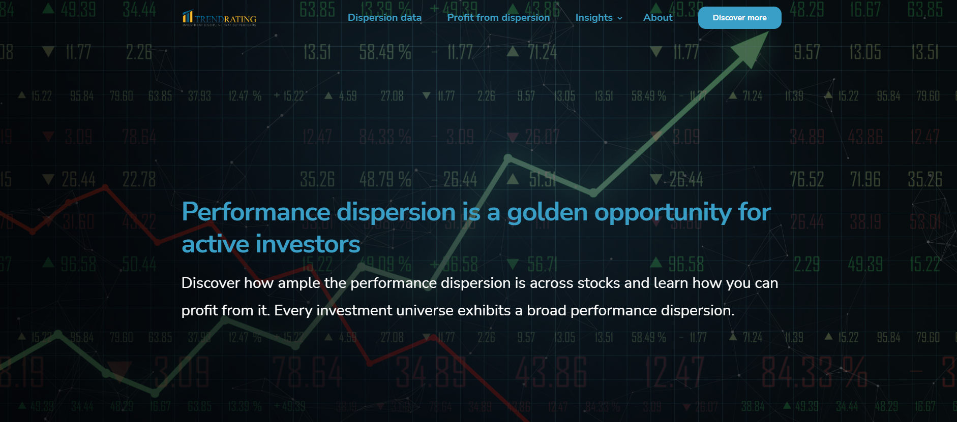 A new website from Trendrating: Alpha dispersion - IA Engine