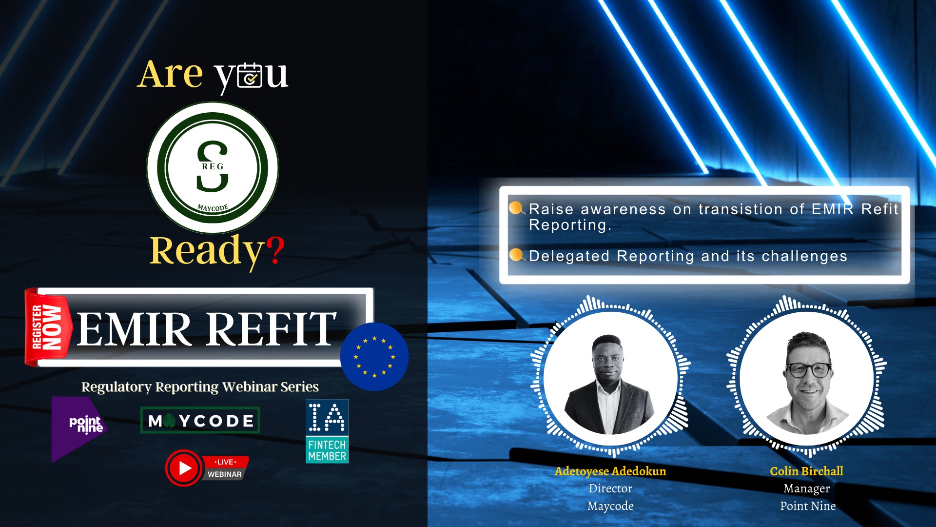 EMIR Refit - Are you ready? - IA Engine